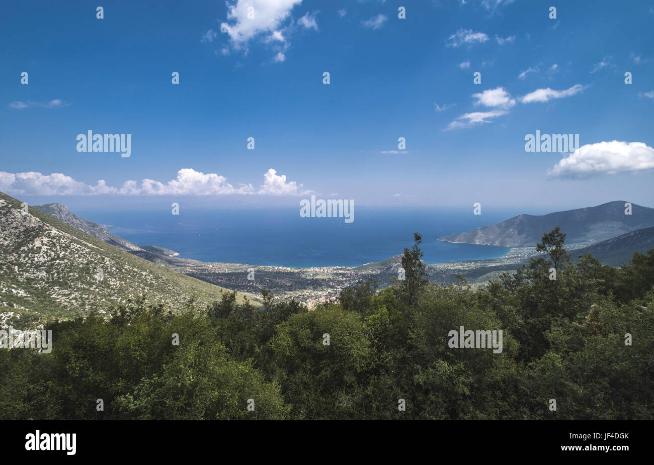 Landscape from Greece Stock Photo - Alamy