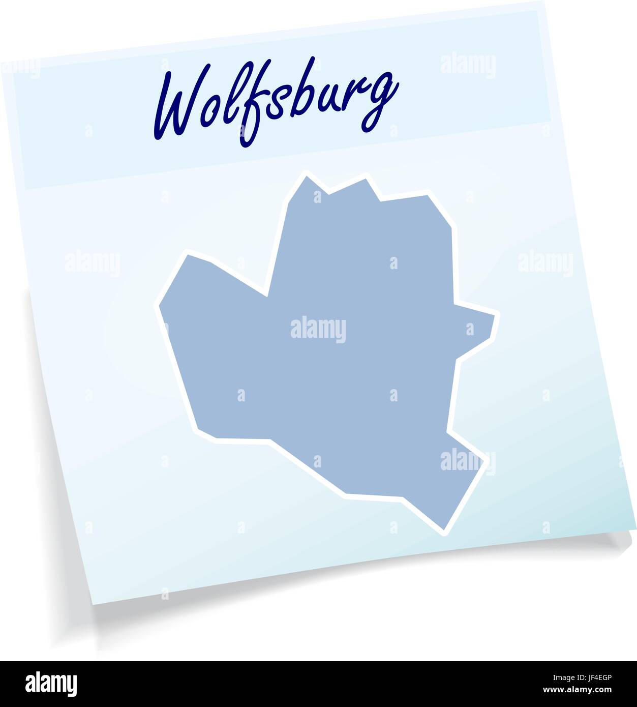 Wolfsburg map hi-res stock photography and images - Alamy