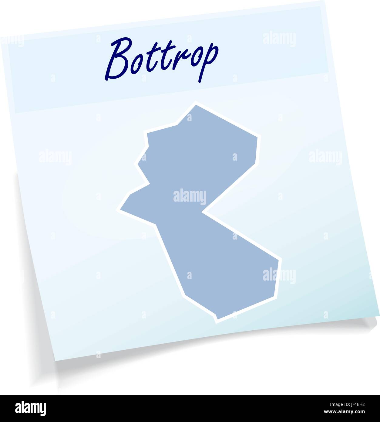 Bottrop map hi-res stock photography and images - Alamy