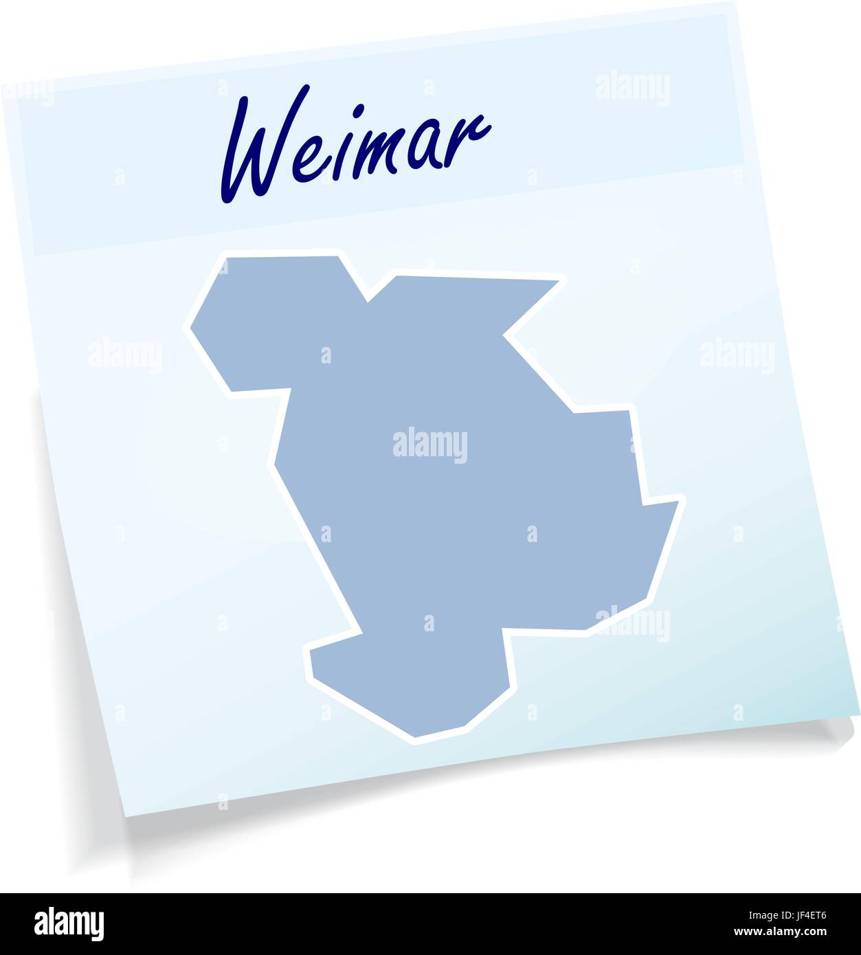 Weimar map Stock Vector Images - Alamy