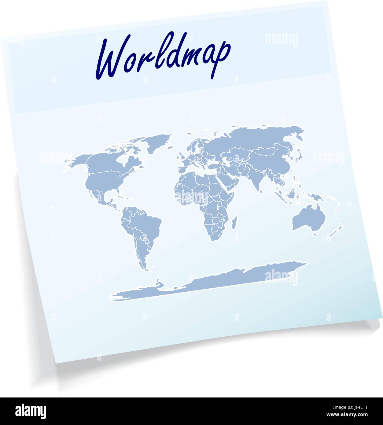world as notepad Stock Vector Image & Art - Alamy