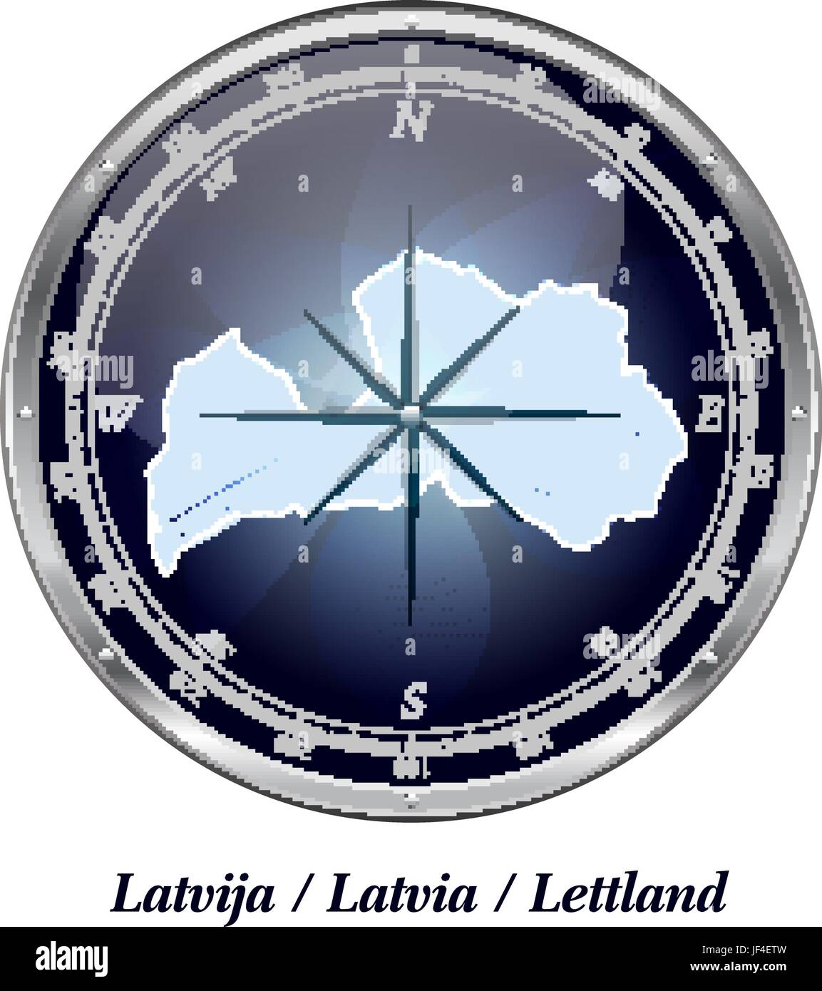 Map of valmiera hi-res stock photography and images - Alamy