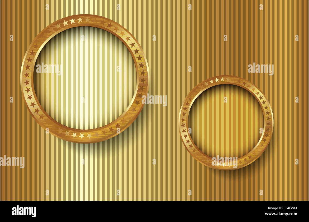 metallic, stars, asterisks, gold, shadows, ring, metallic, stars ...