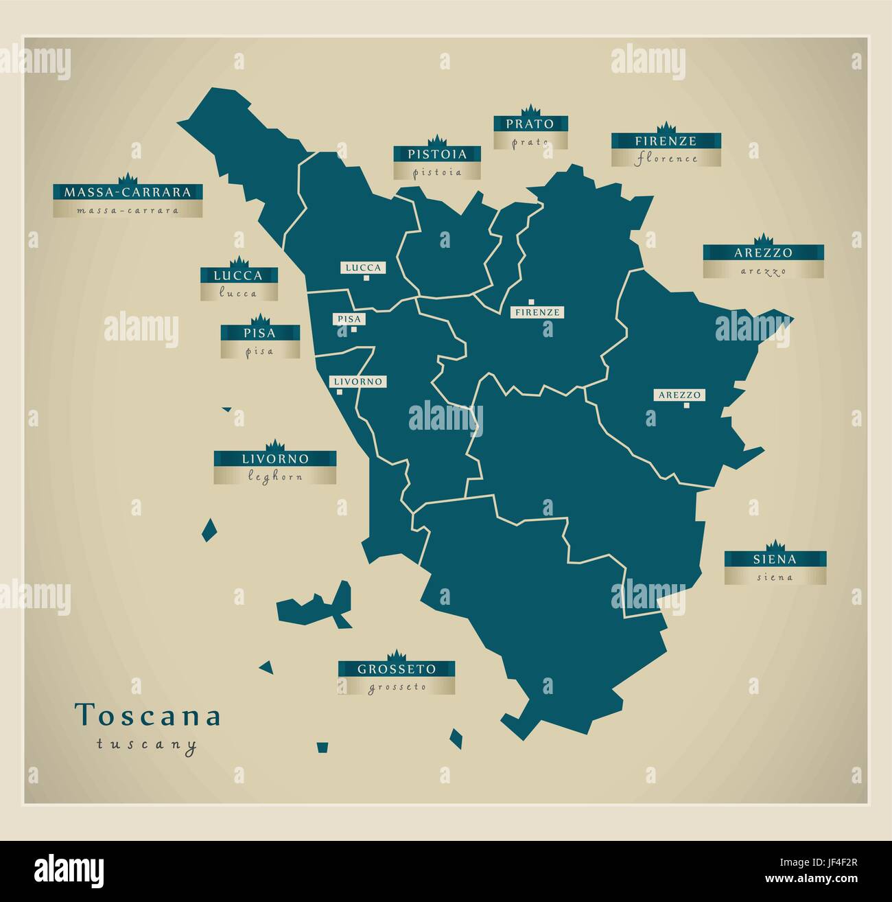 graphic, modern, modernity, europe, card, region, vector, atlas, map of ...