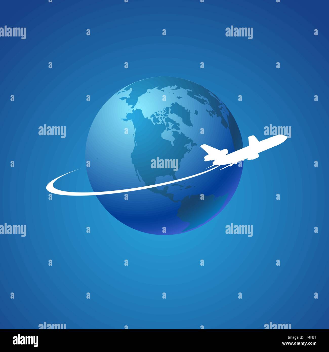 Jet Plan Top View Stock Vector Images - Alamy