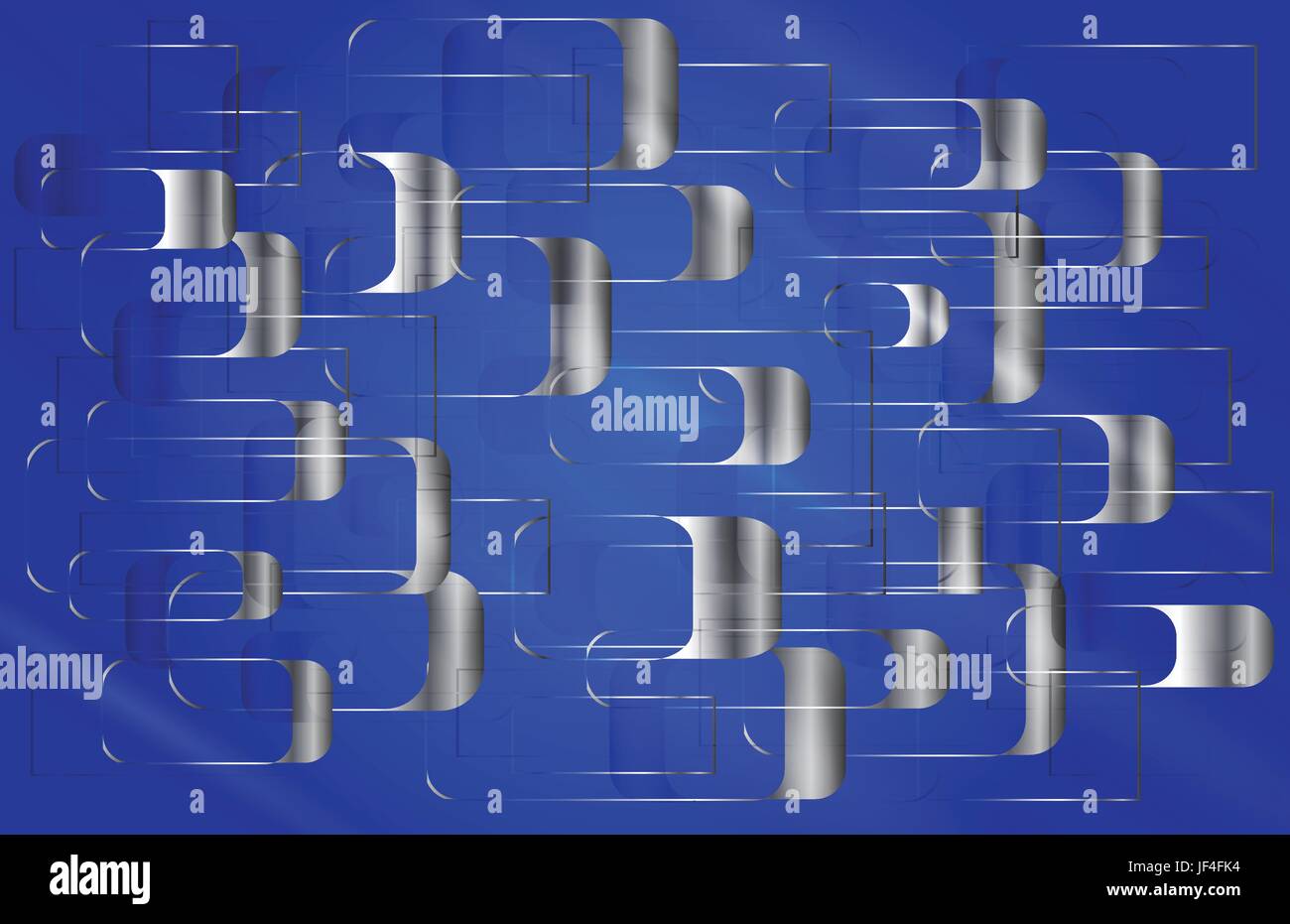 blue, gradient, metallic, frames, rectangle, shapes, shape, shadows ...
