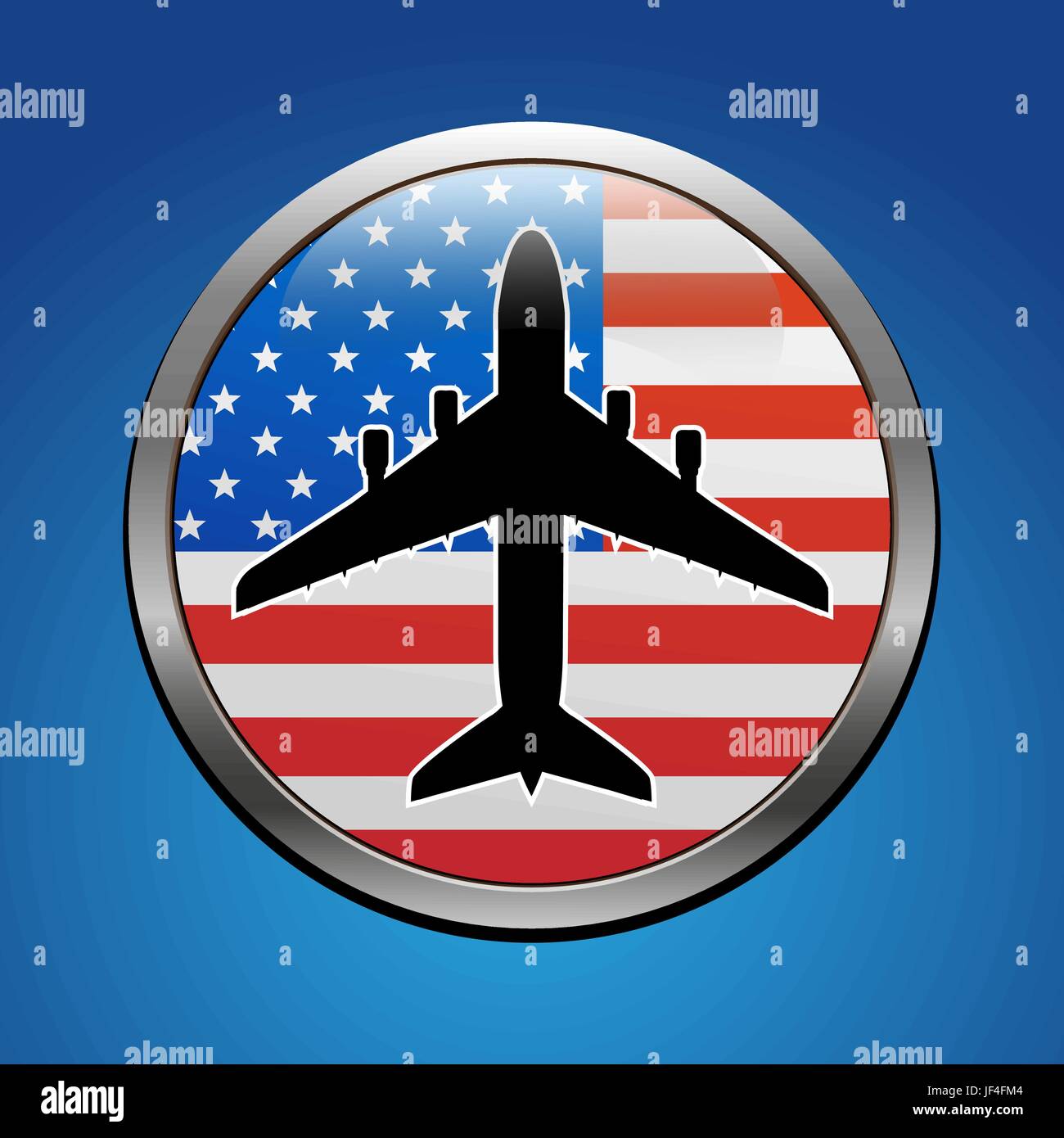 Approach flight Stock Vector Images - Alamy