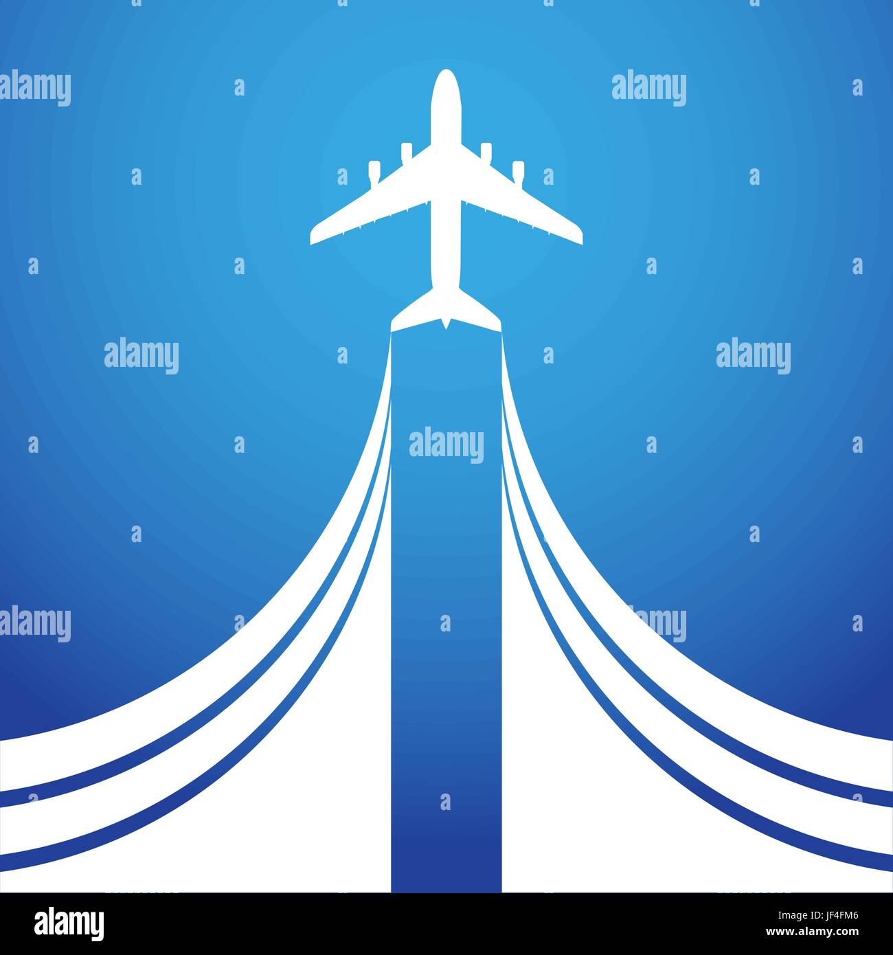 Approach flight Stock Vector Images - Alamy