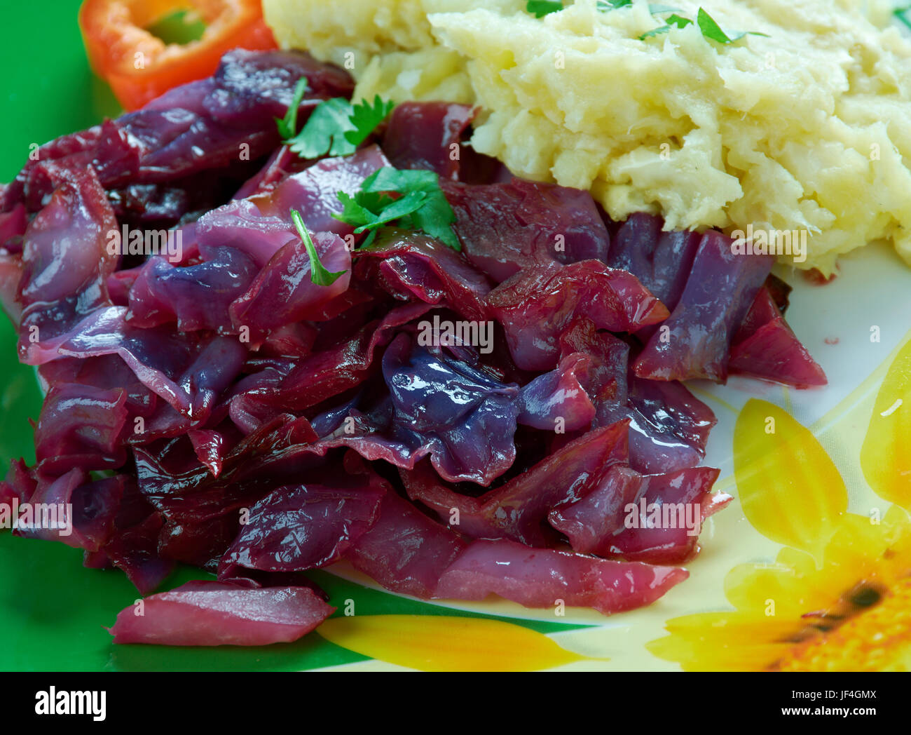 Austrian cabbage salad hi-res stock photography and images - Alamy