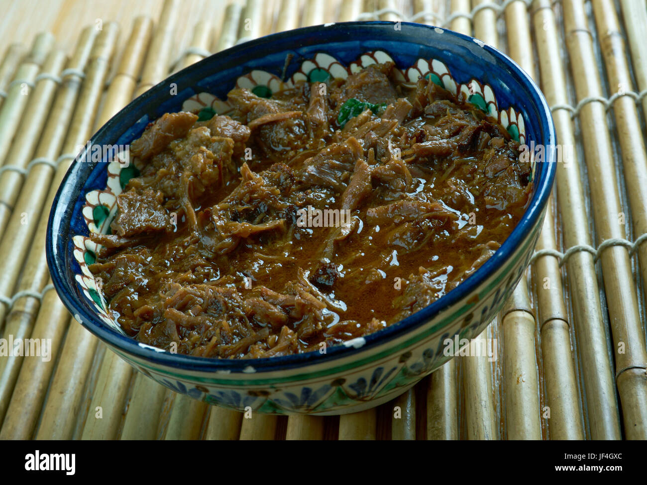 Filipino Chocolate Meat Dinuguan Stock Photo - Alamy