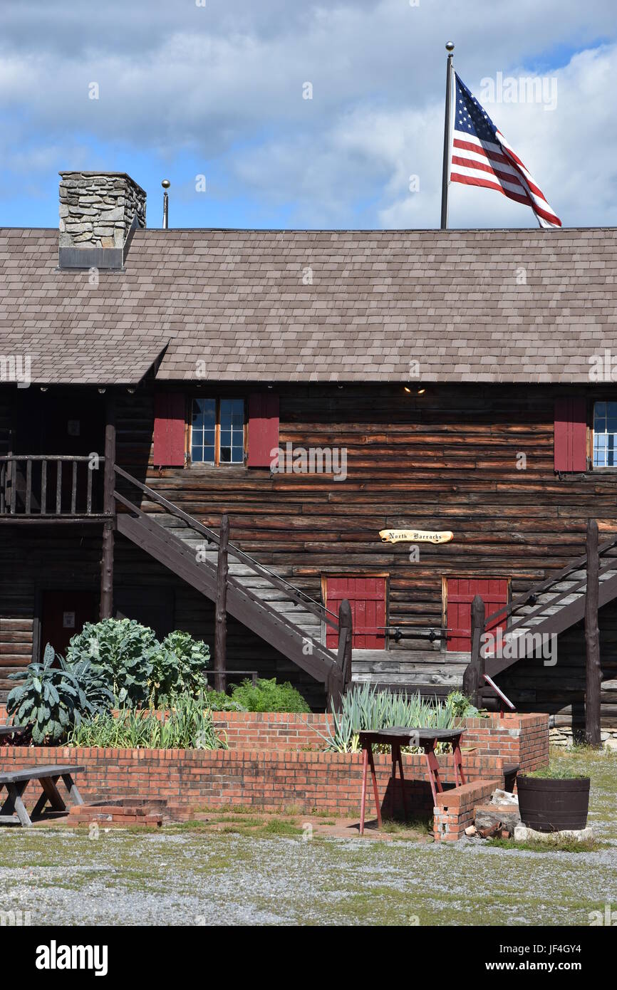 Lake george new york fort william henry hi-res stock photography and ...