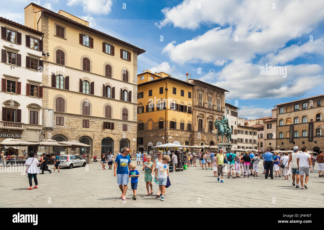 Florence's historic center. Italy Stock Photo - Alamy