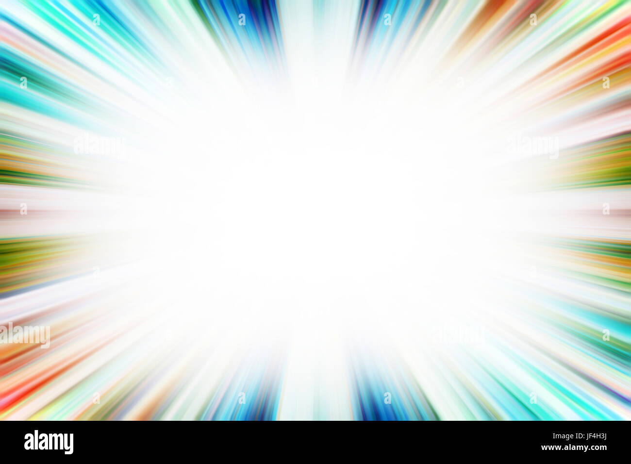 Colorful starburst explosion border Stock Photo - Alamy