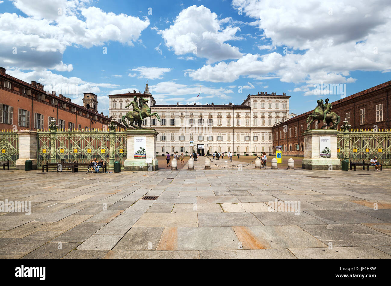 The royal palace of turin hi-res stock photography and images - Alamy