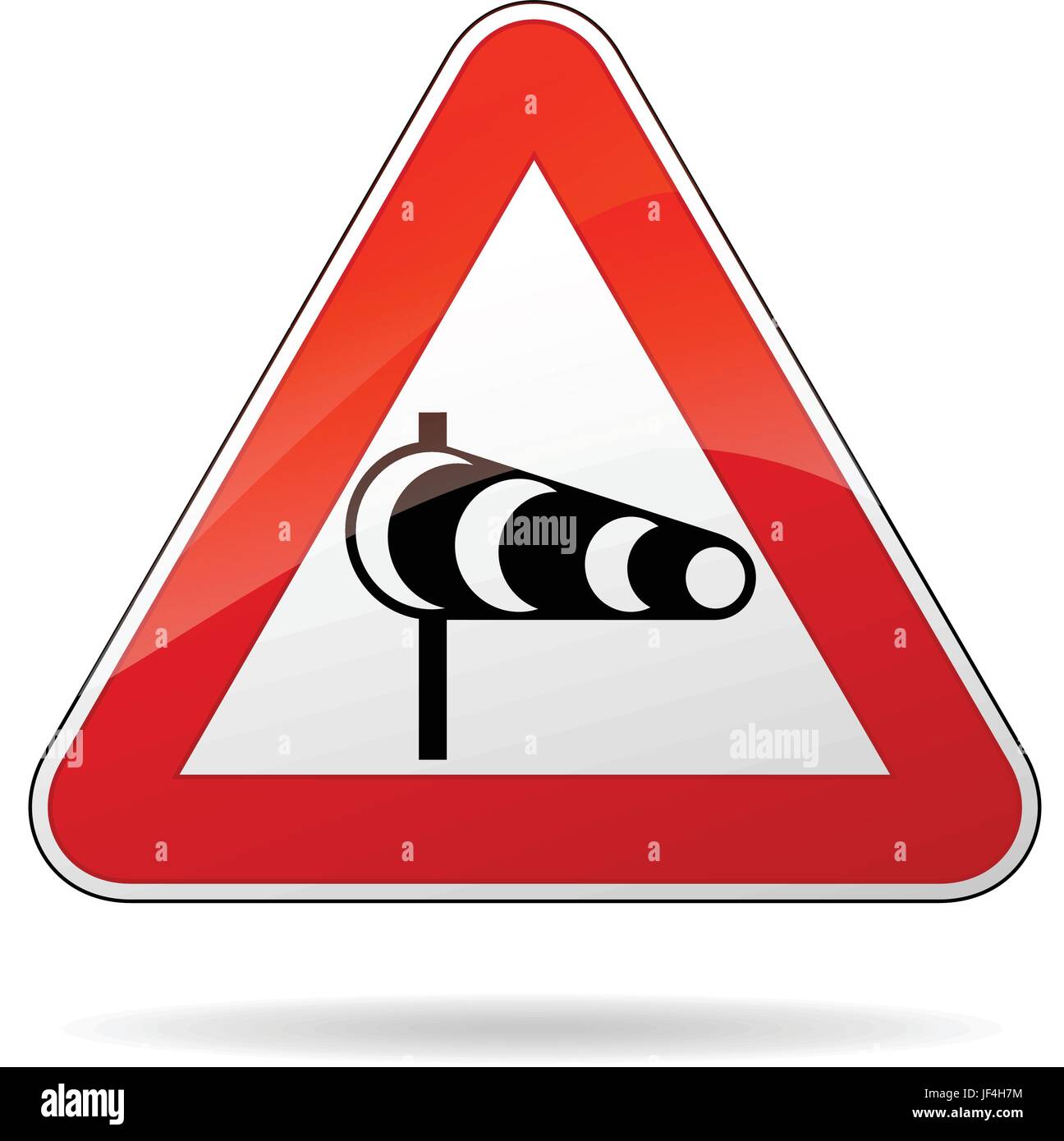 Side wind road sign warning hi-res stock photography and images - Alamy
