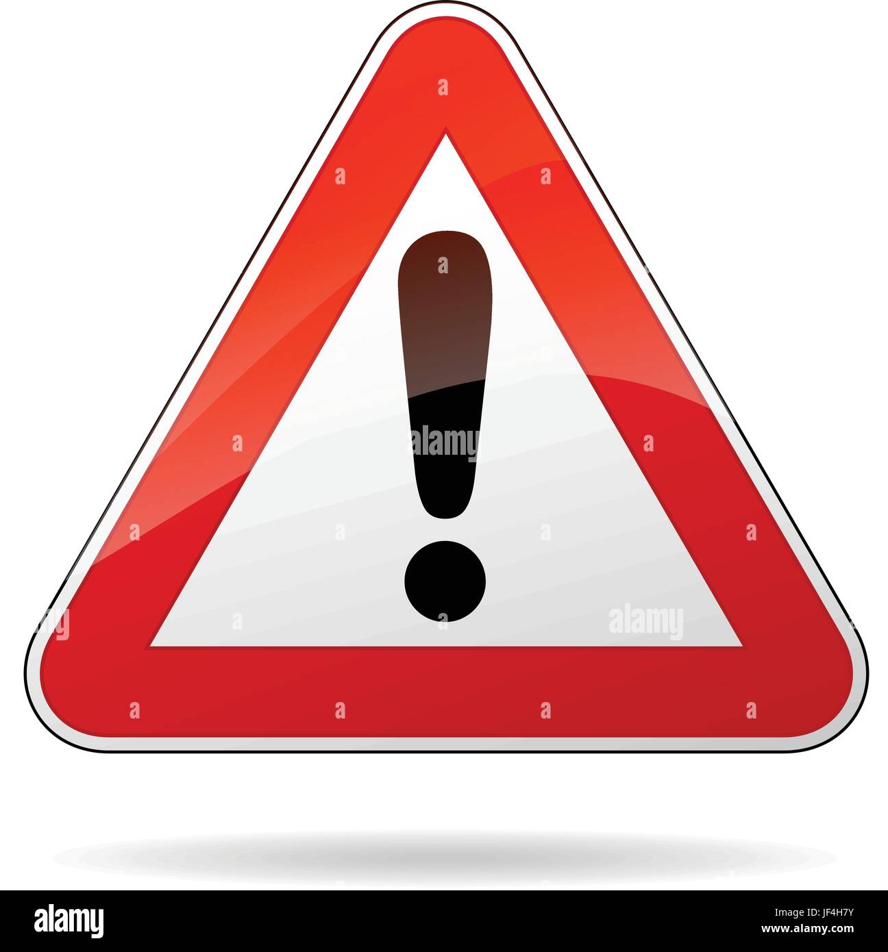 Danger signpost exclamation hi-res stock photography and images - Alamy