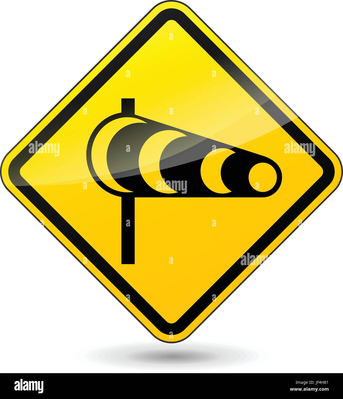 Motorway ahead sign Stock Vector Images - Alamy