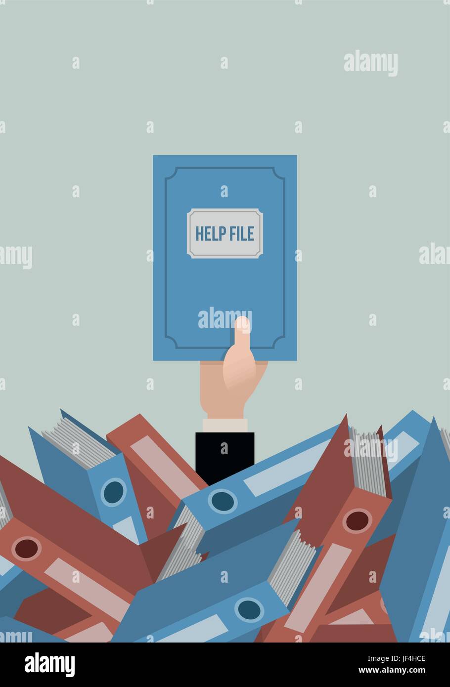 Vintage business man holding Stock Vector Images - Alamy