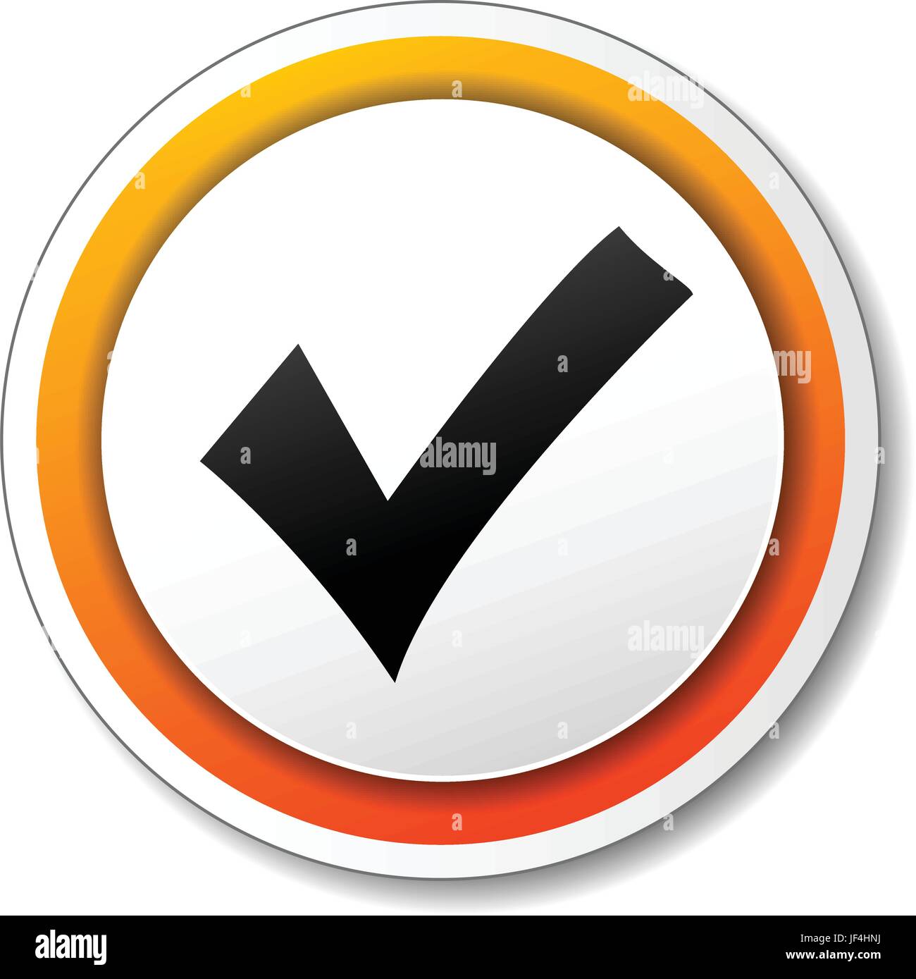 Checkmark icon stickers hi-res stock photography and images - Alamy
