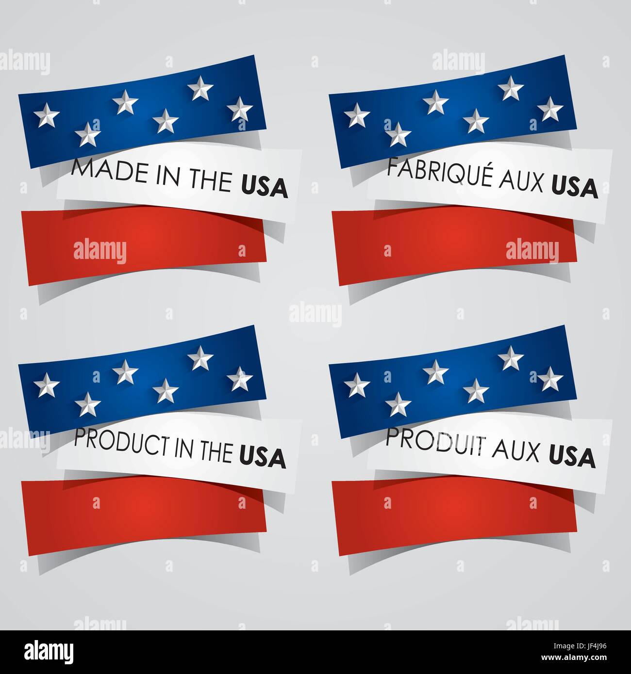 Vintage american stickers hi-res stock photography and images - Alamy