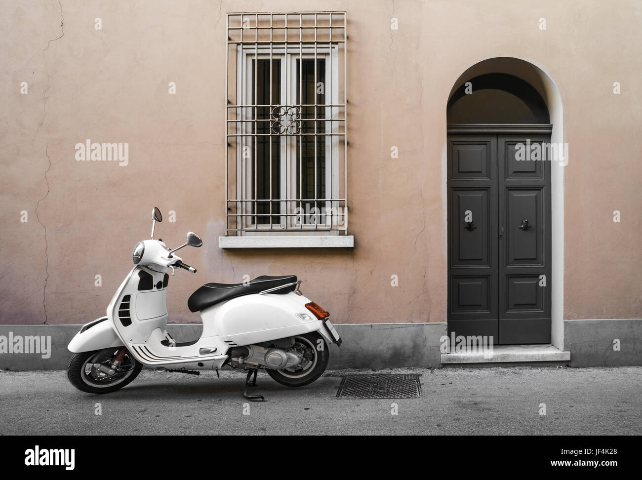 Typical italian motorcycle Stock Photo - Alamy