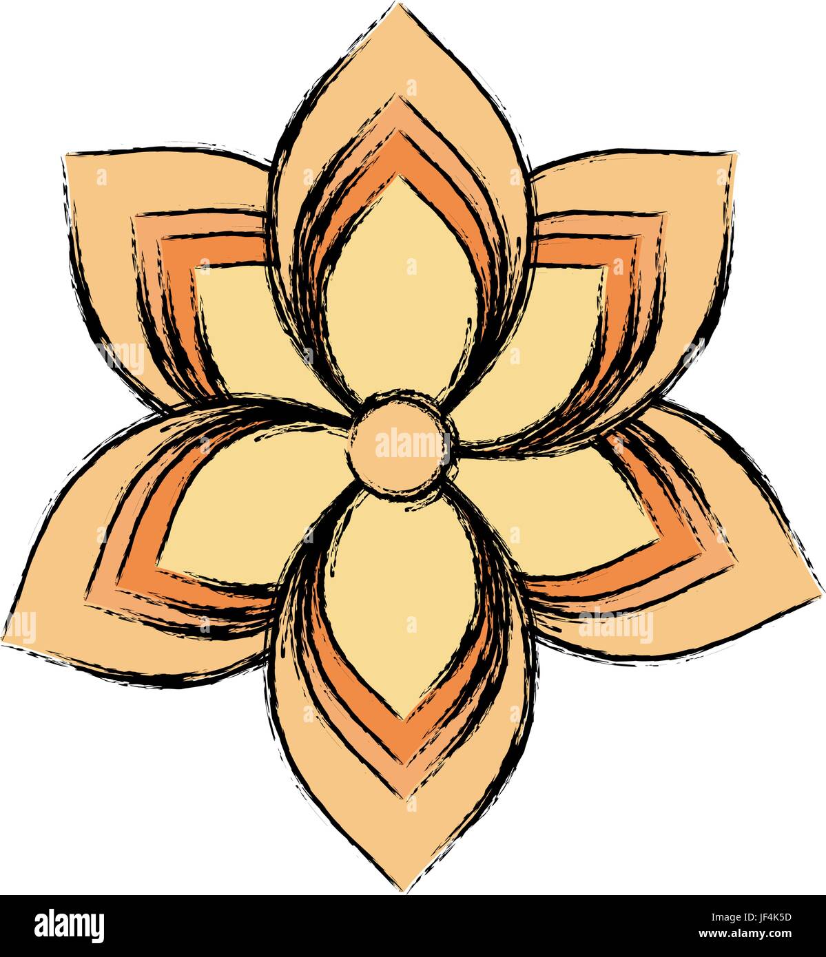 Spa flower isolated Stock Vector Image & Art - Alamy