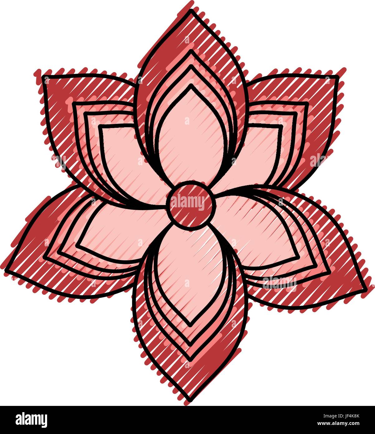 Spa flower isolated Stock Vector Image & Art - Alamy