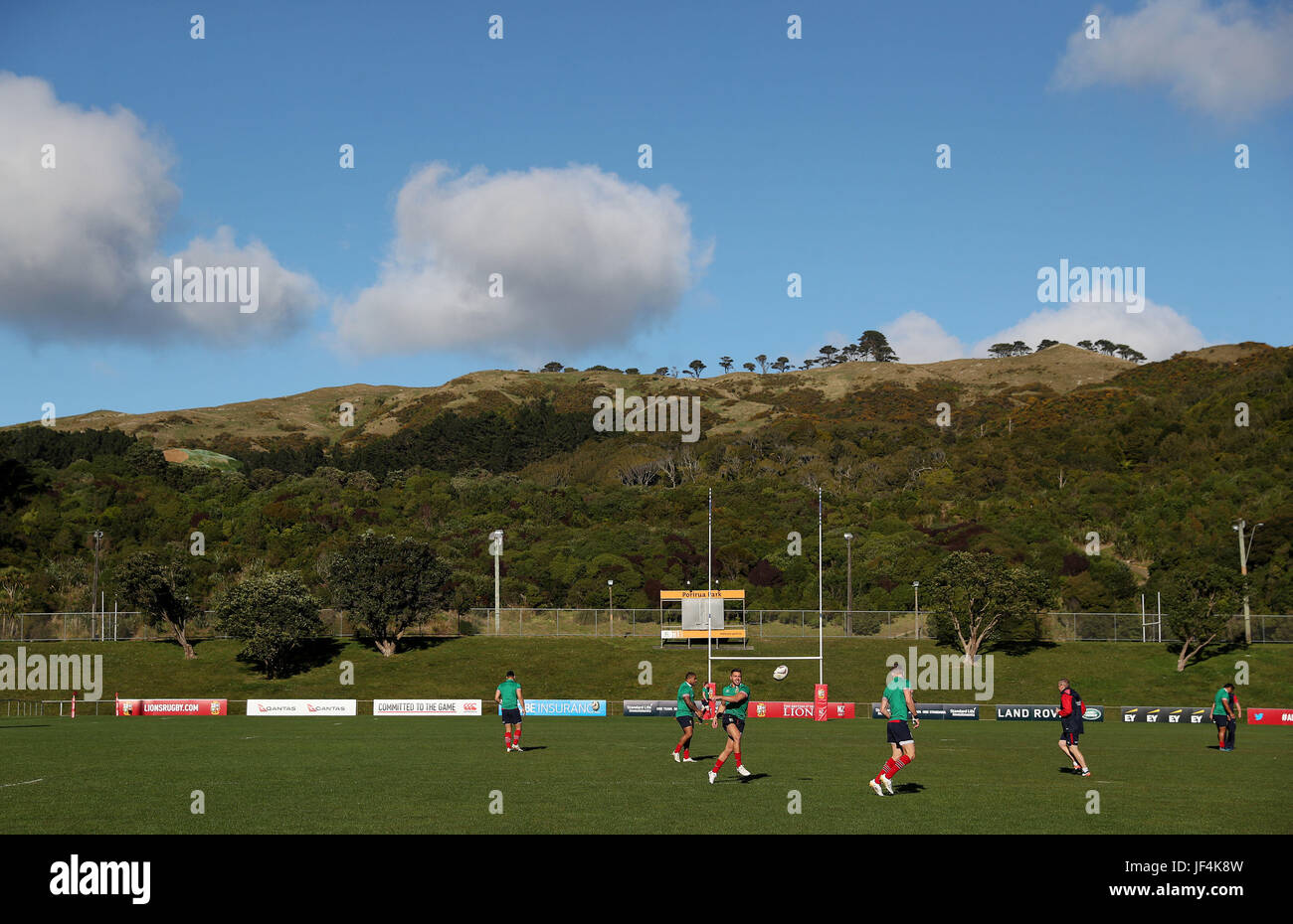 Training session jerry collins stadium hi-res stock photography and ...