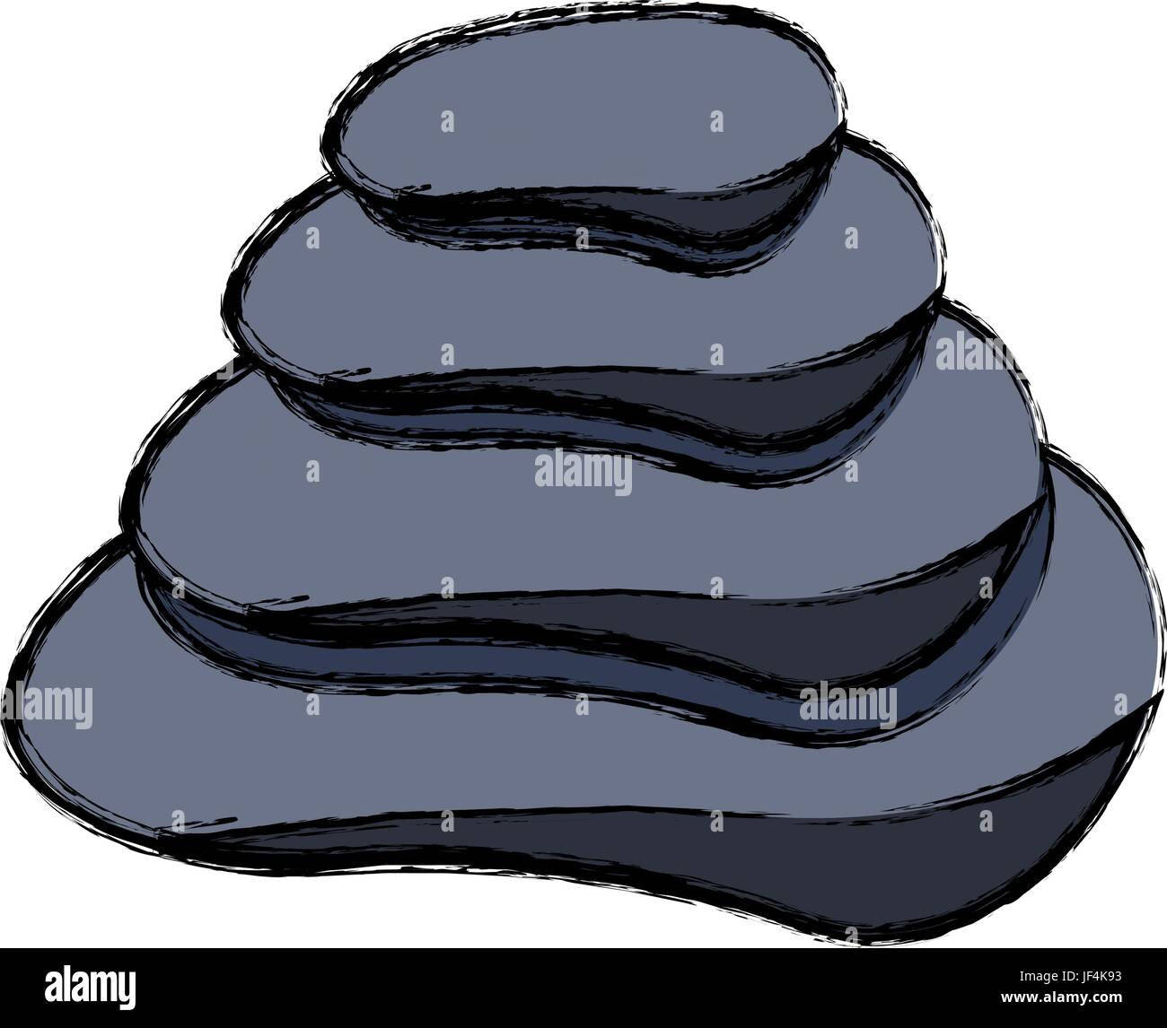 Spa stones isolated Stock Vector Image & Art - Alamy