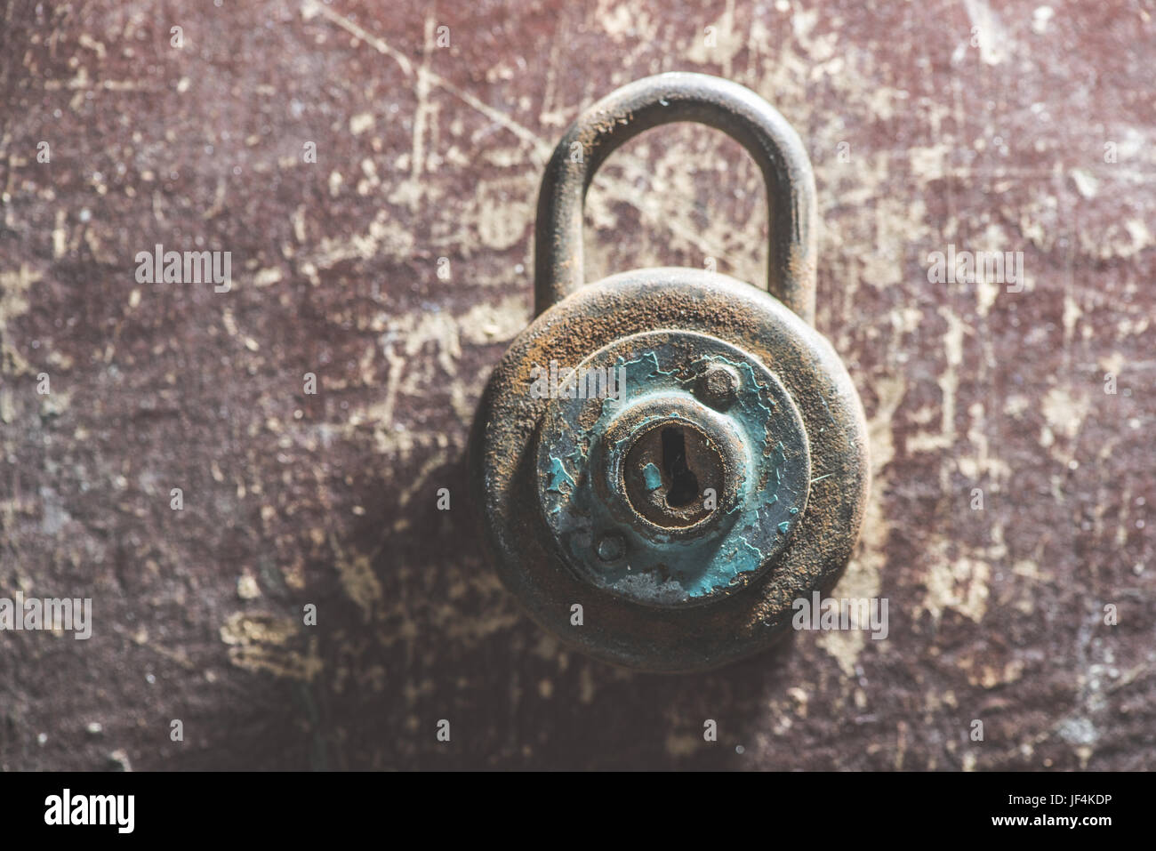 Old vintage padlock Stock Photo - Alamy