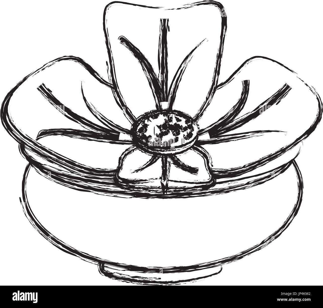 Spa flower isolated Stock Vector Image & Art - Alamy