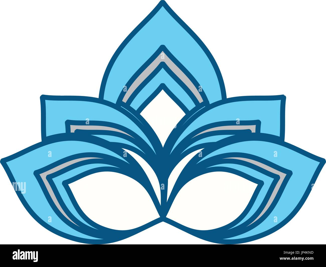 Lotus flower symbol Stock Vector Image & Art - Alamy