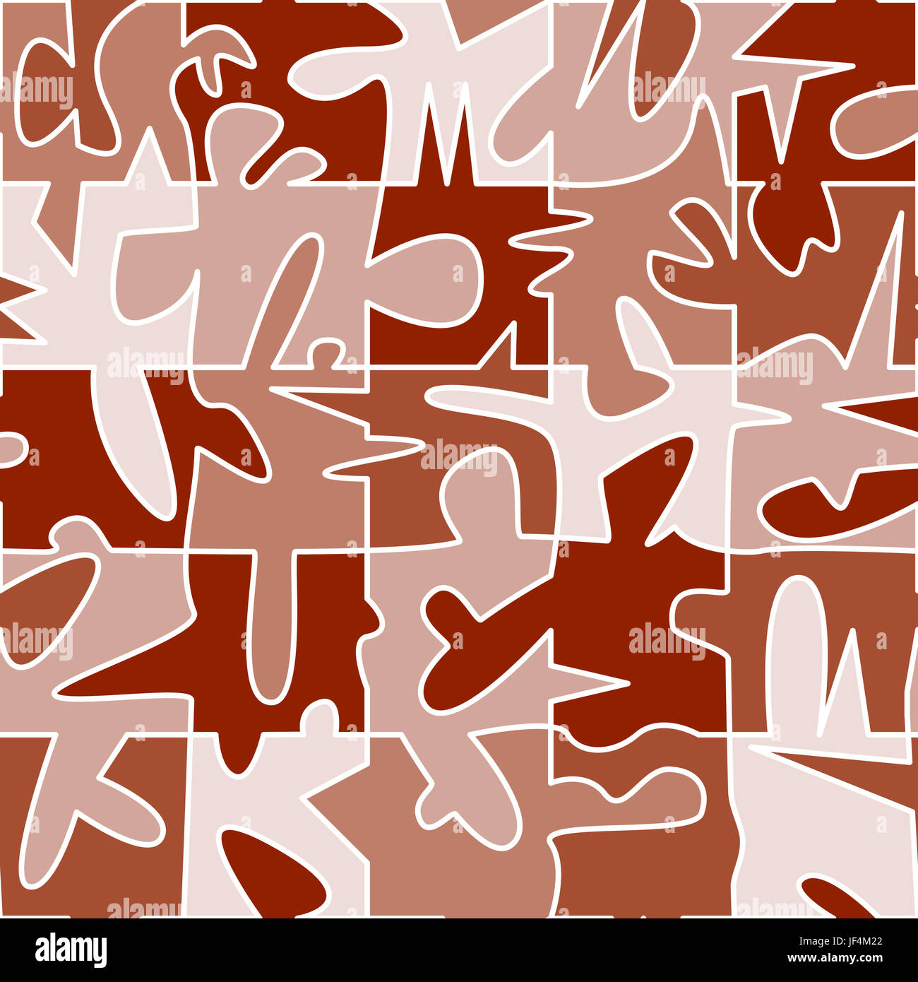 Seamless puzzle patterns hi-res stock photography and images - Alamy