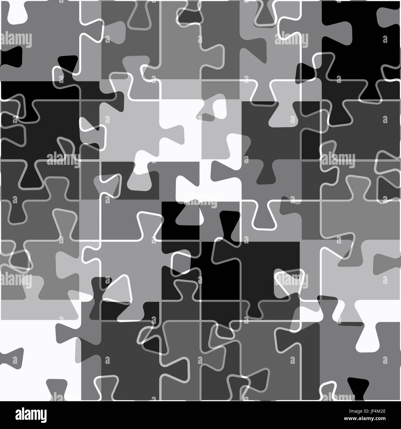 Seamless puzzle patterns hi-res stock photography and images - Alamy