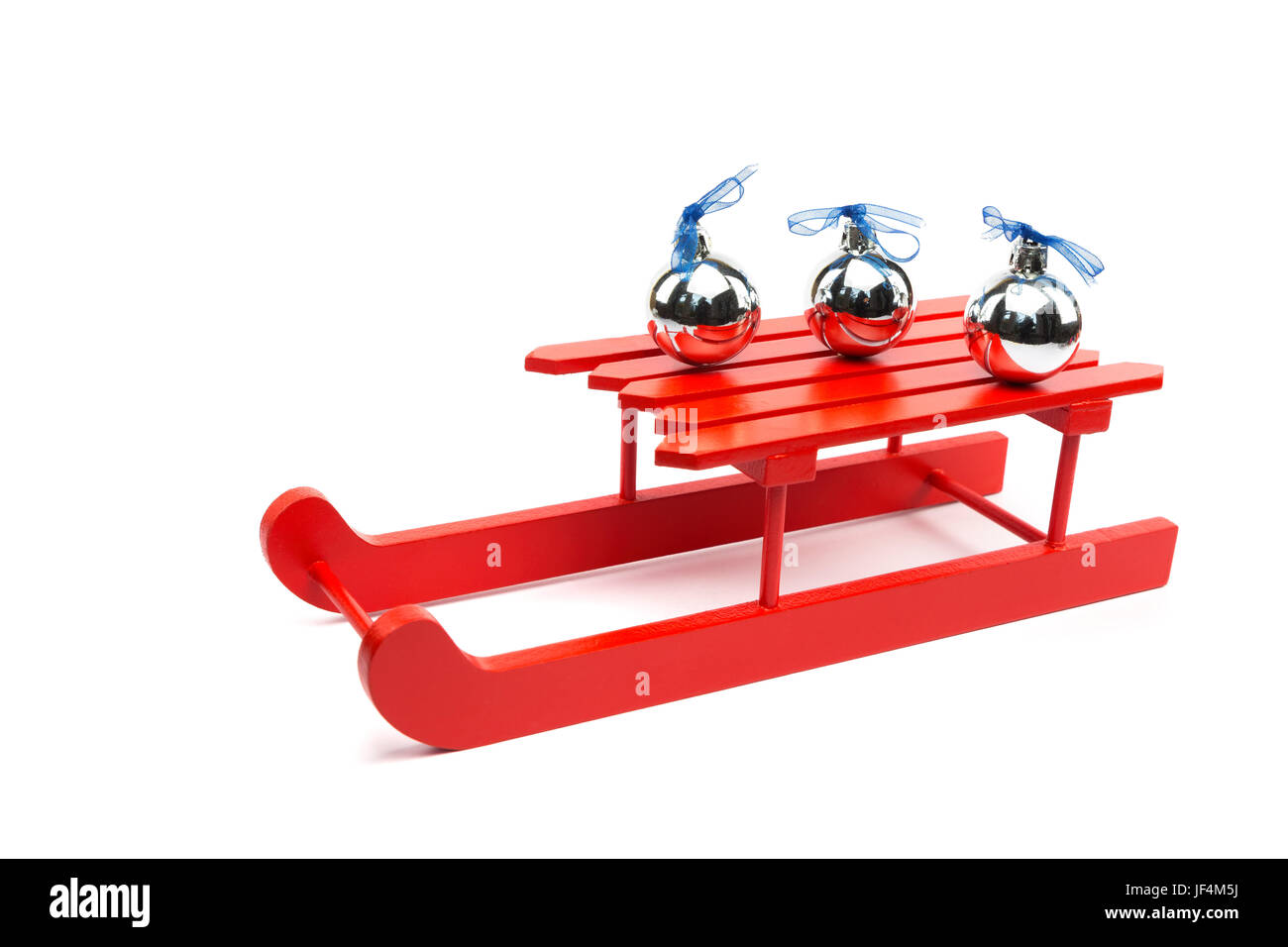 Red sledge hi-res stock photography and images - Alamy