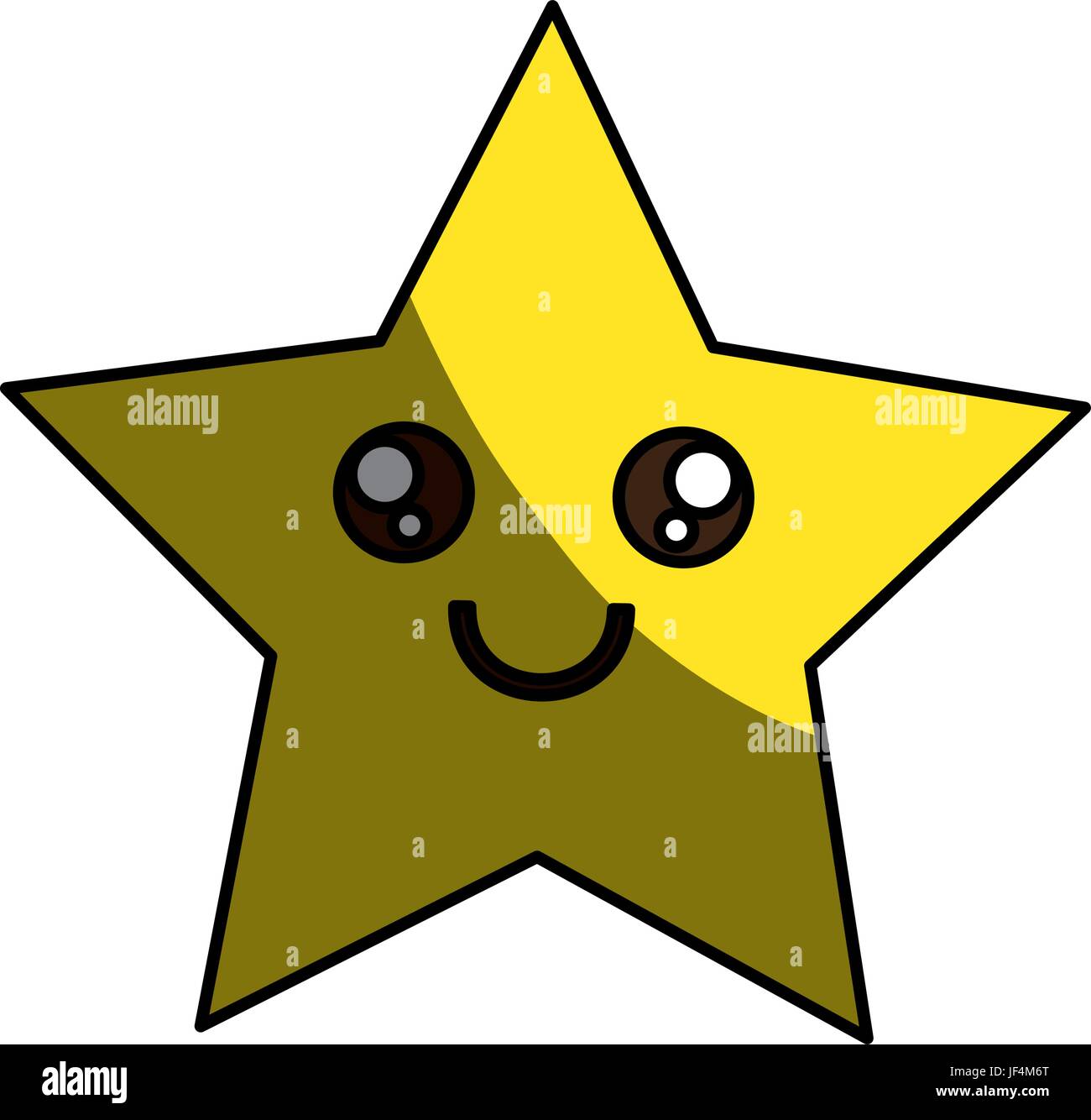 Cute star cartoon Stock Vector Image & Art - Alamy
