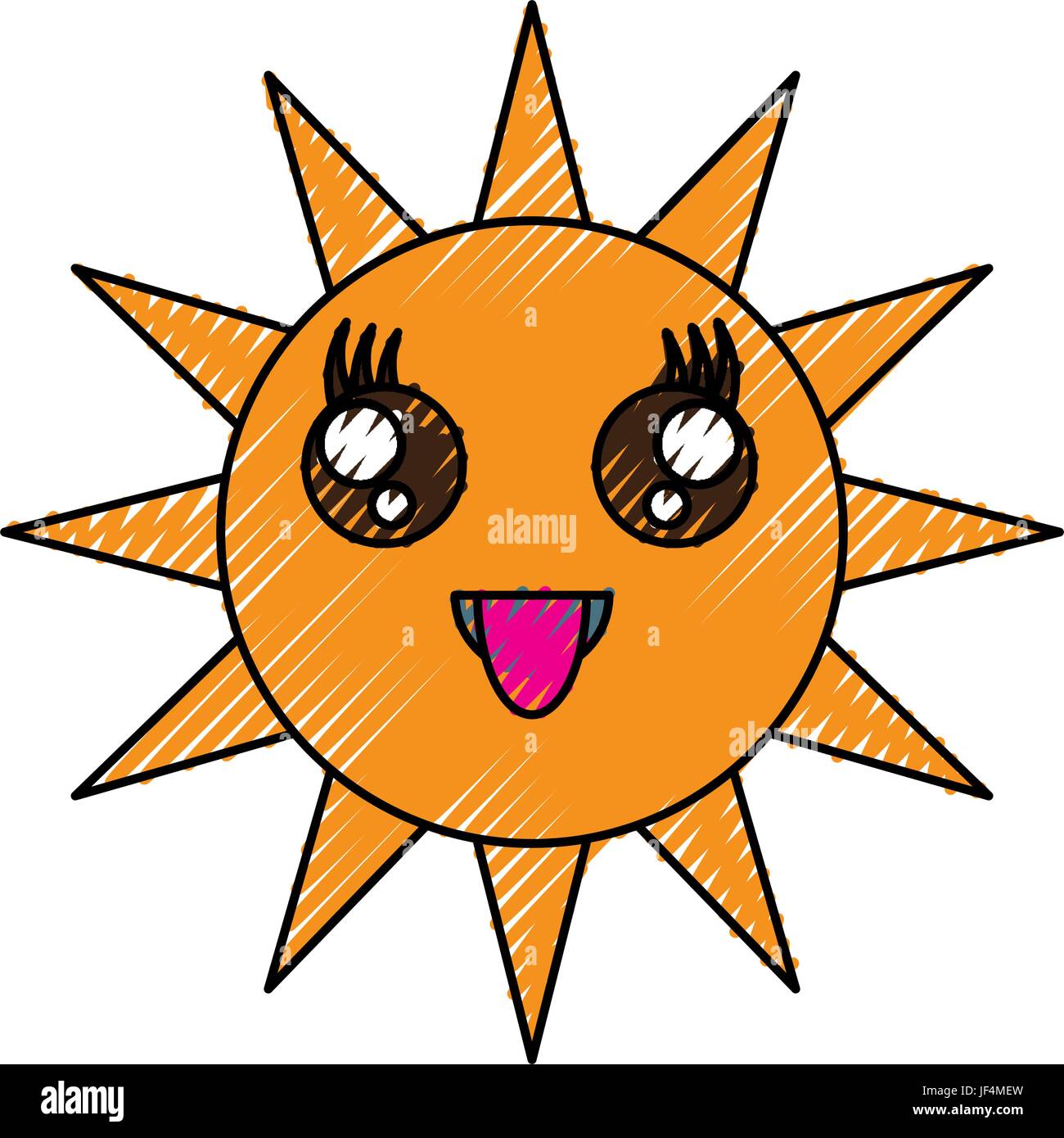 Sun funny cartoon Stock Vector Image & Art - Alamy