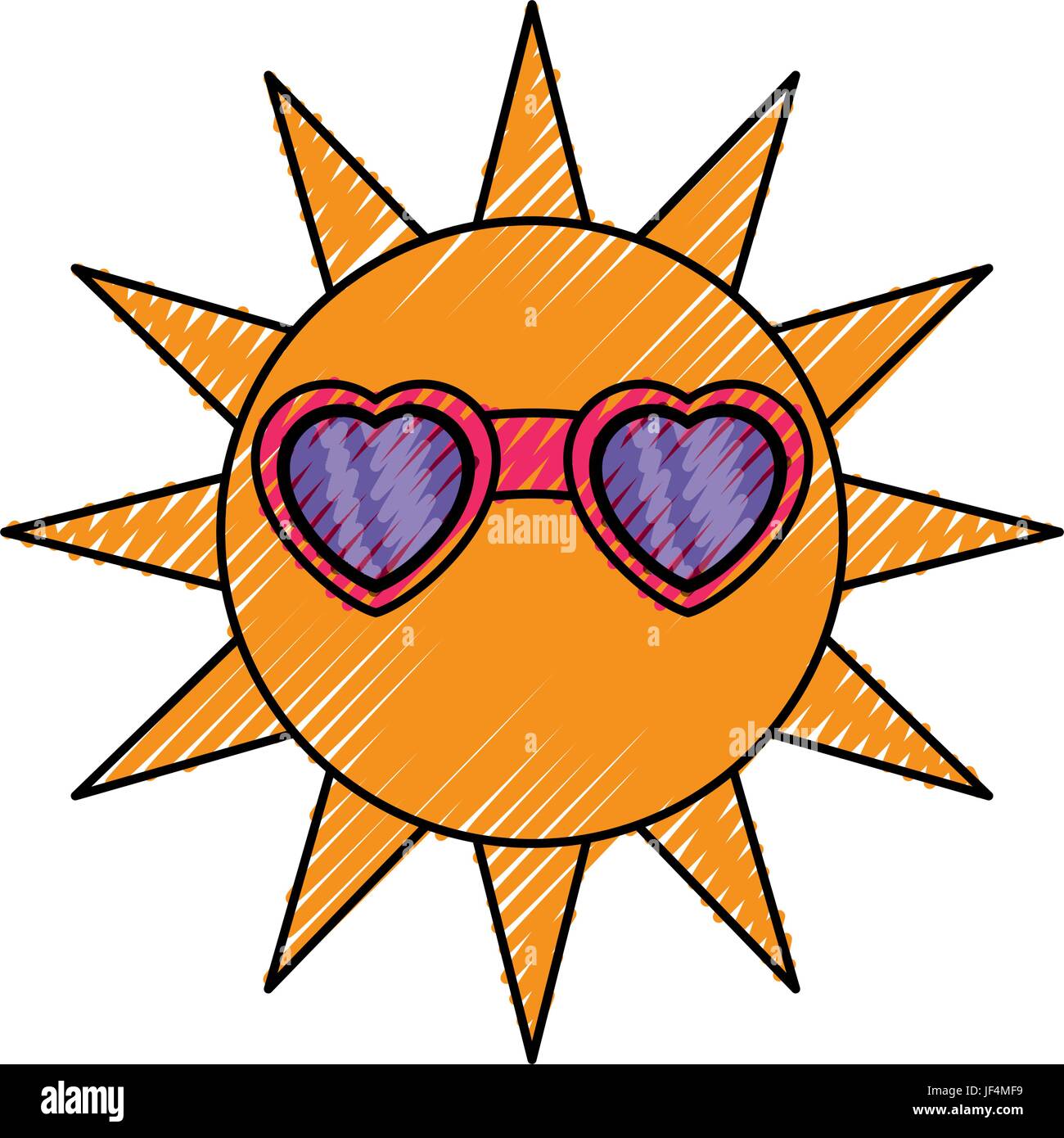 Sun funny cartoon Stock Vector Image & Art - Alamy