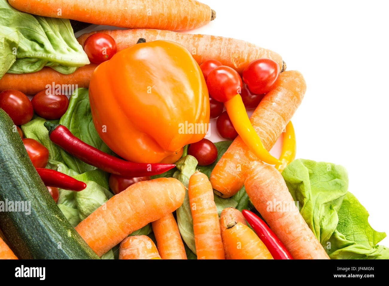 Various isolated vegetables Stock Photo - Alamy