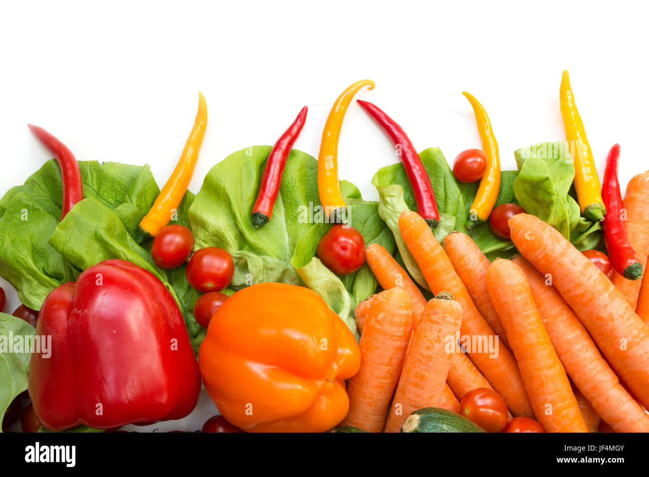 Various isolated vegetables Stock Photo - Alamy