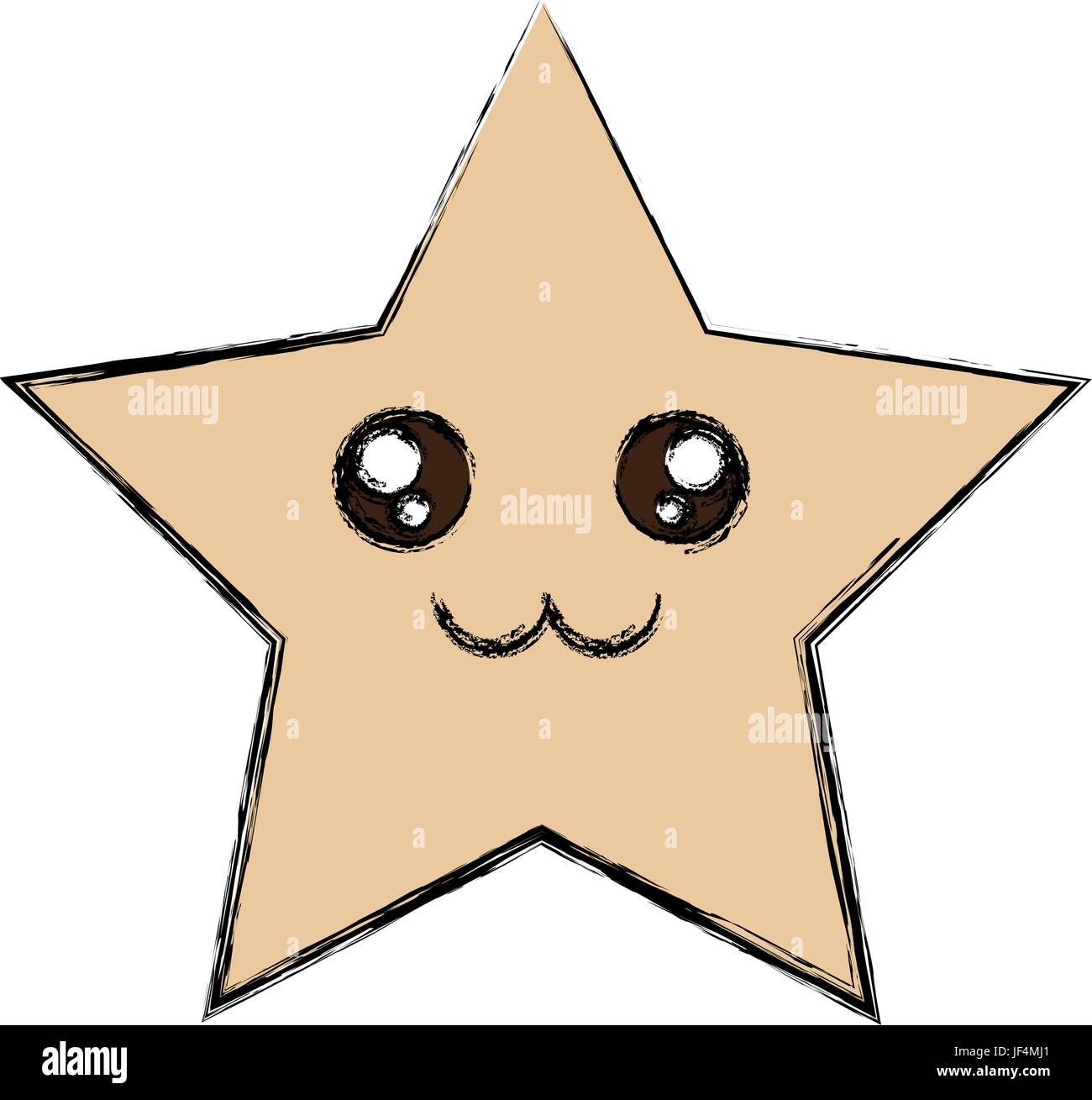 Cute star cartoon Stock Vector Image & Art - Alamy