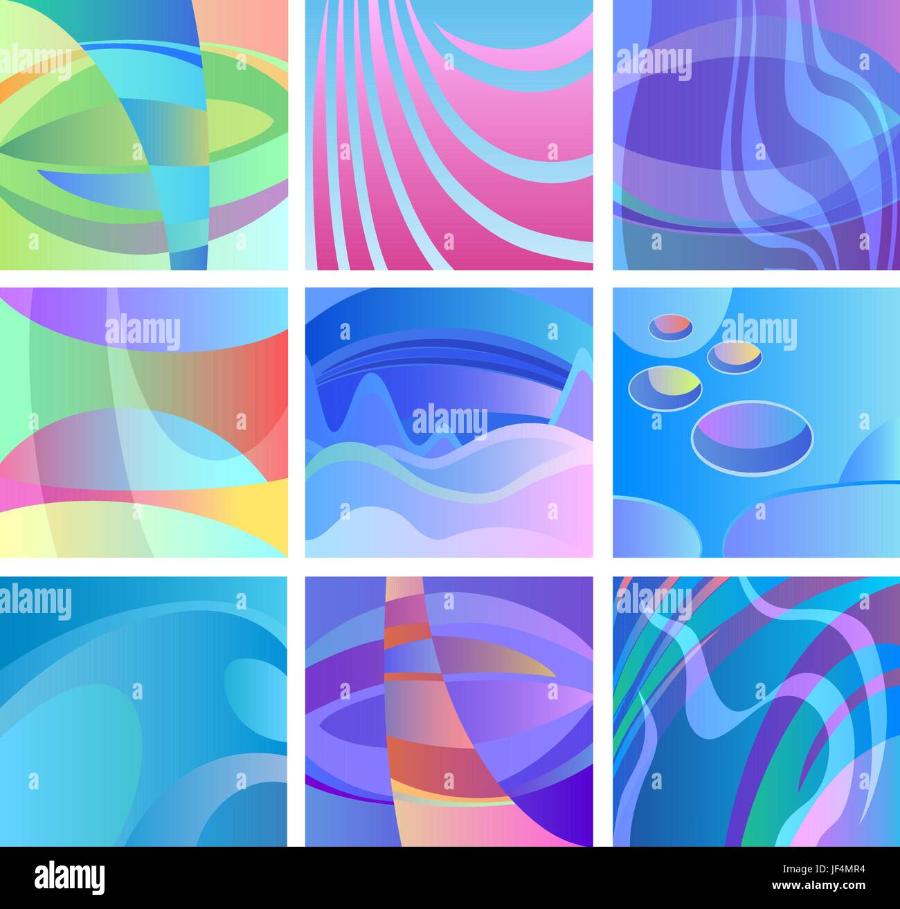 illustration, abstract, collection, set, backdrop, background, design ...