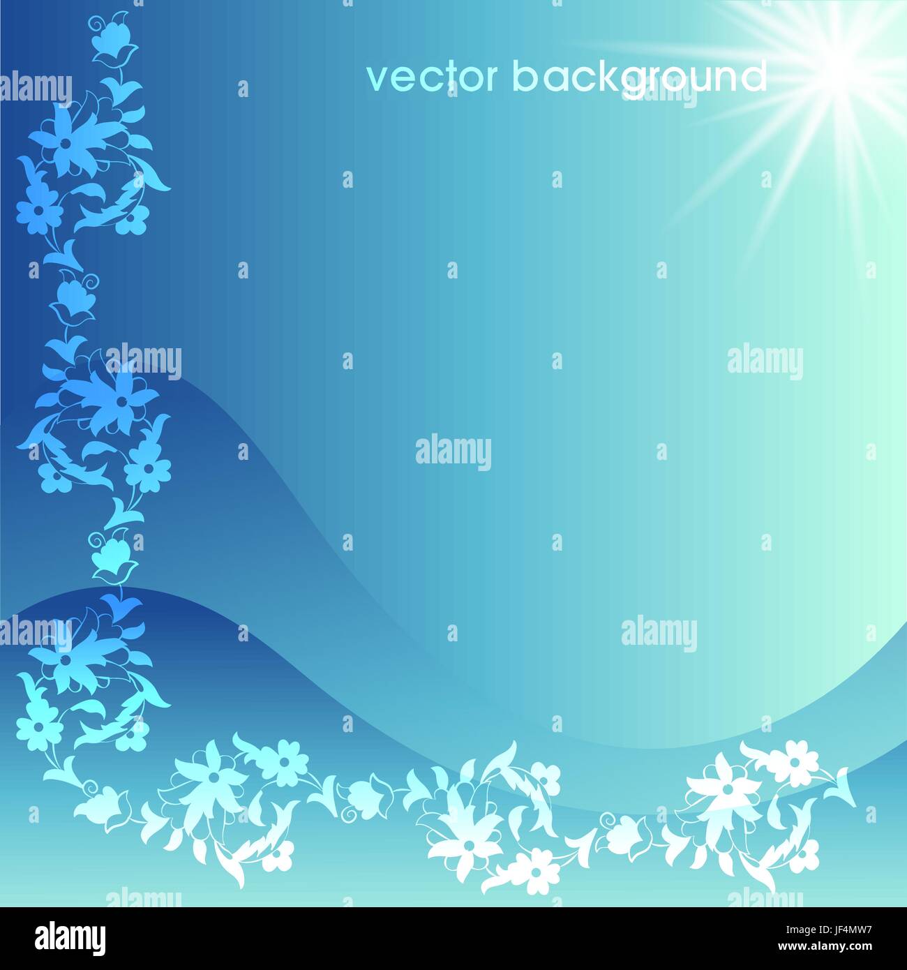 antique, traditional, turkish, pattern, anatolia, floral, border, blue ...