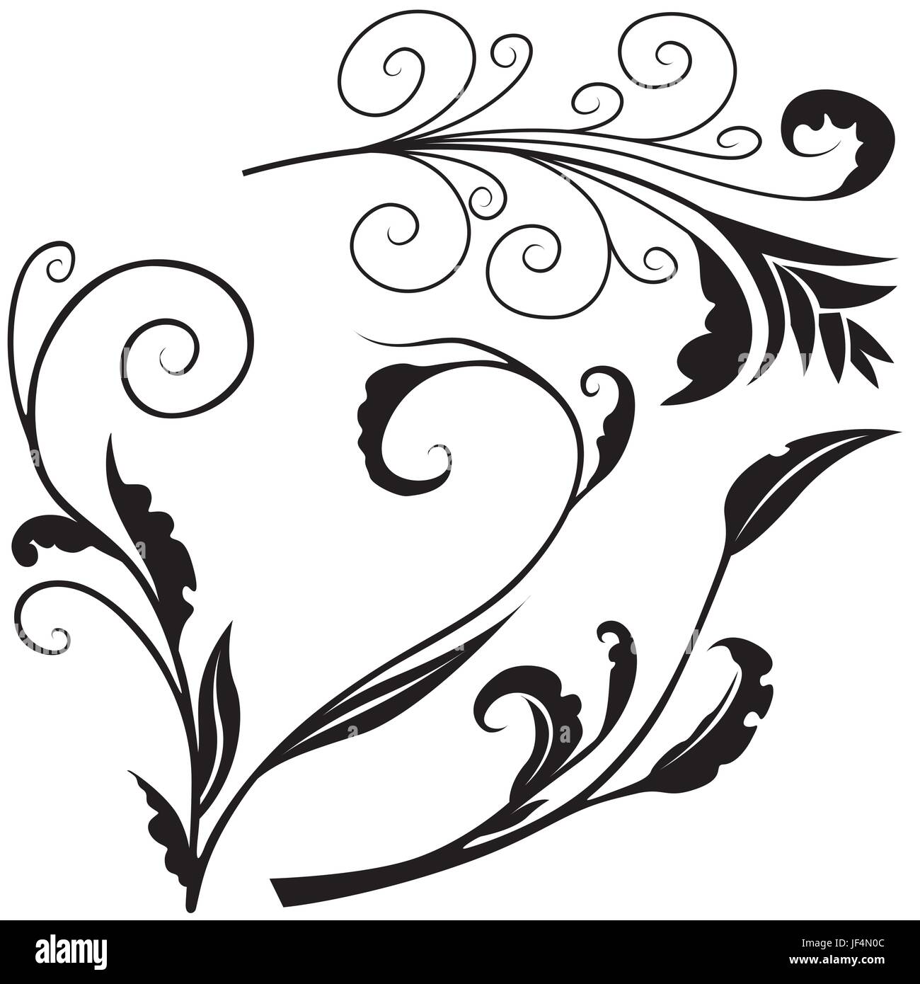 Fleuron frame Stock Vector Images - Alamy