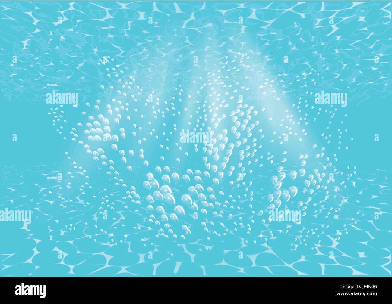 blue, reflection, underwater, bright, shiny, sunshine, surface, deep ...