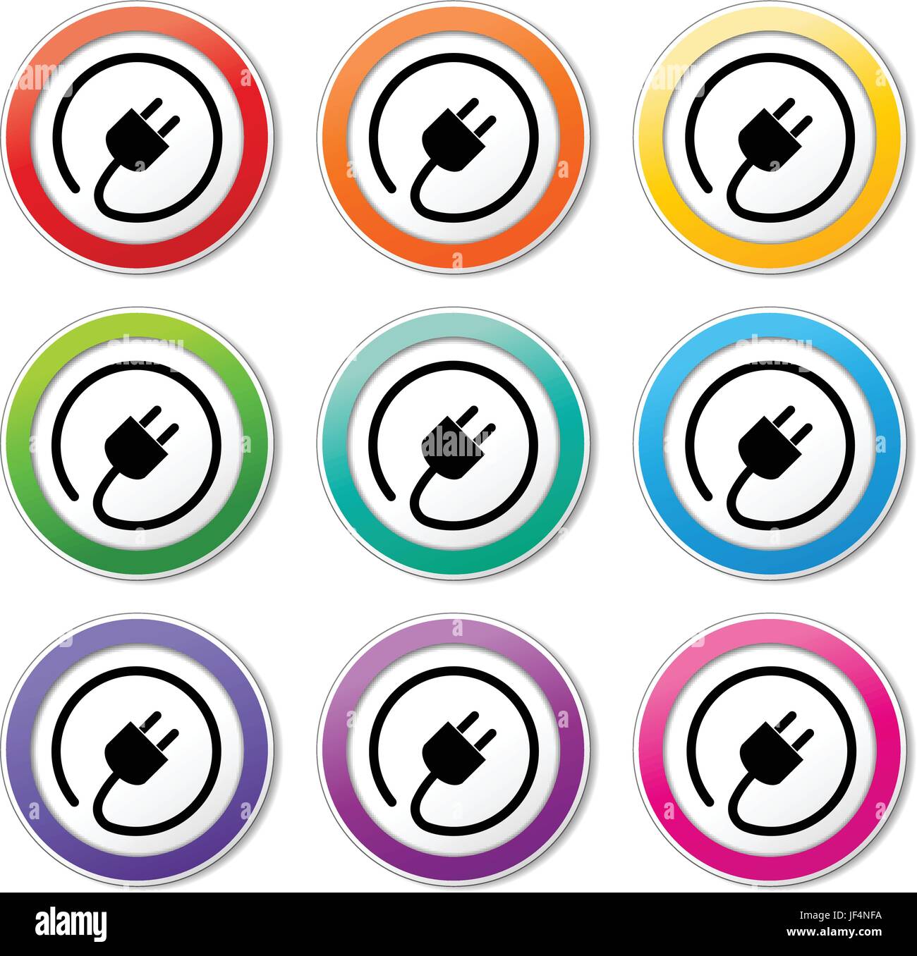 Power cable colours Stock Vector Images - Alamy