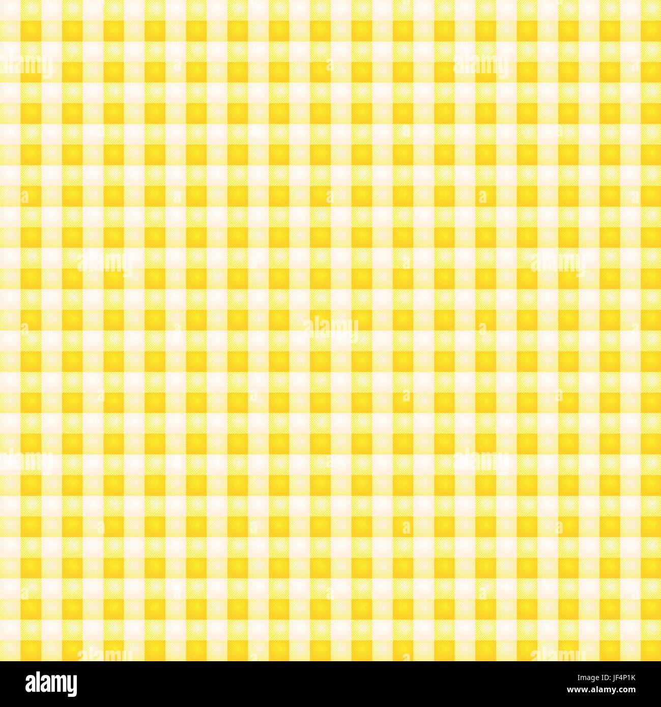 small patterned yellow fabric with checks Stock Vector Image & Art - Alamy