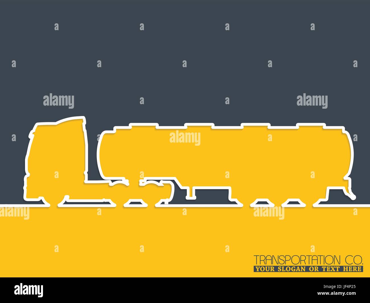 Truck advertisement background design place hi-res stock photography ...