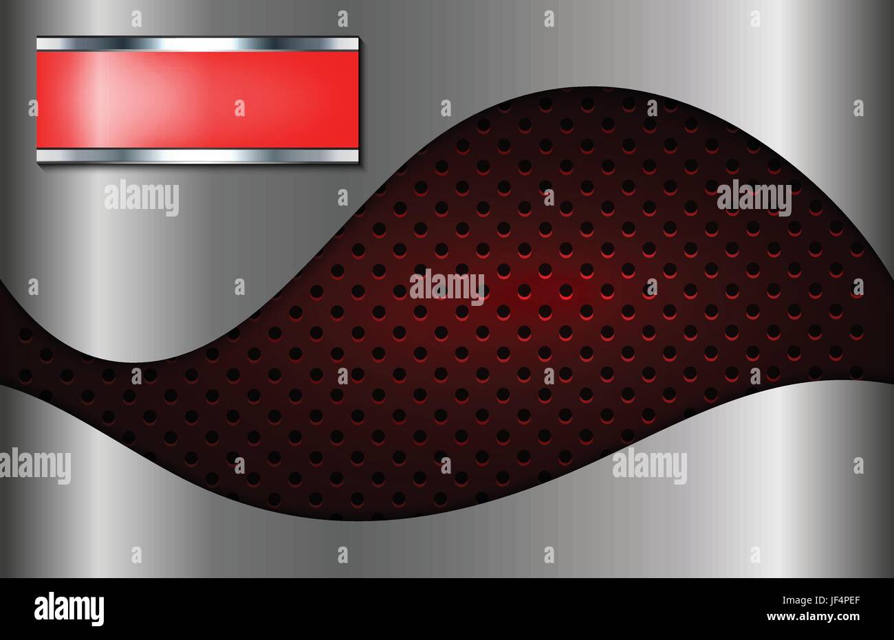 dots, banner, metallic, label, curve, shaddow, shadow, red, wave, dots ...