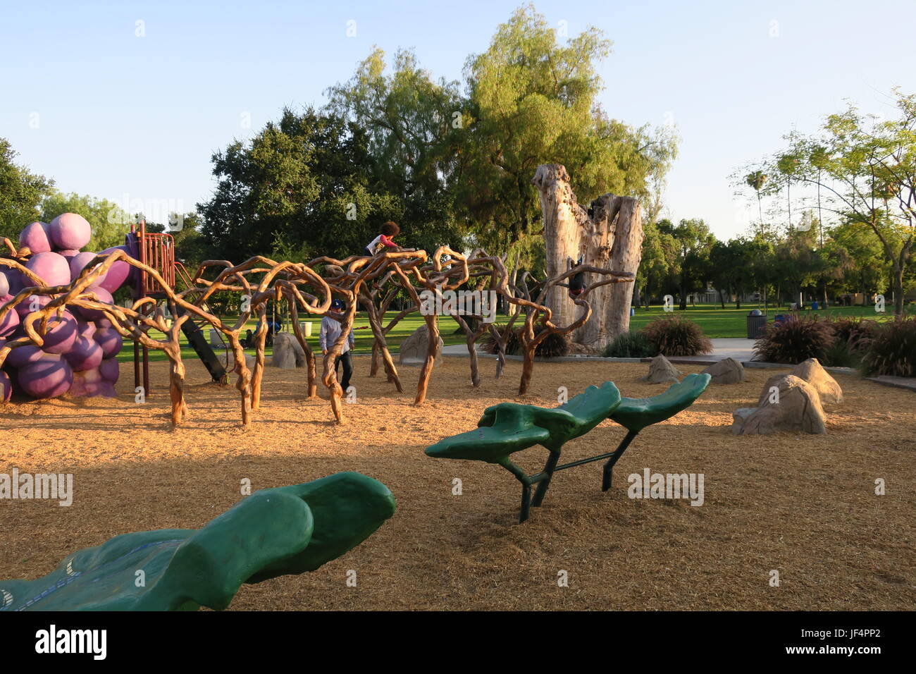 Grape Day Park playground Stock Photo - Alamy
